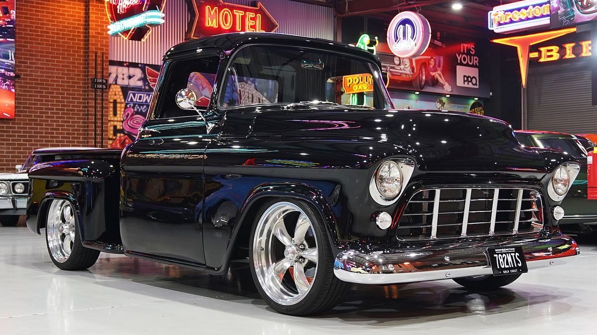 1956 Chevy 3100 Blown Small Block Pick Up Truck - SEVEN82MOTORS