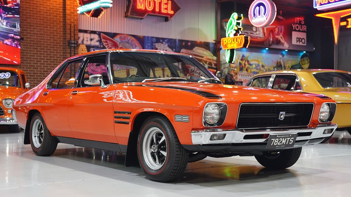 1972 Holden HQ SS 253 V8 four speed Infra Red Sedan - SEVEN82MOTORS