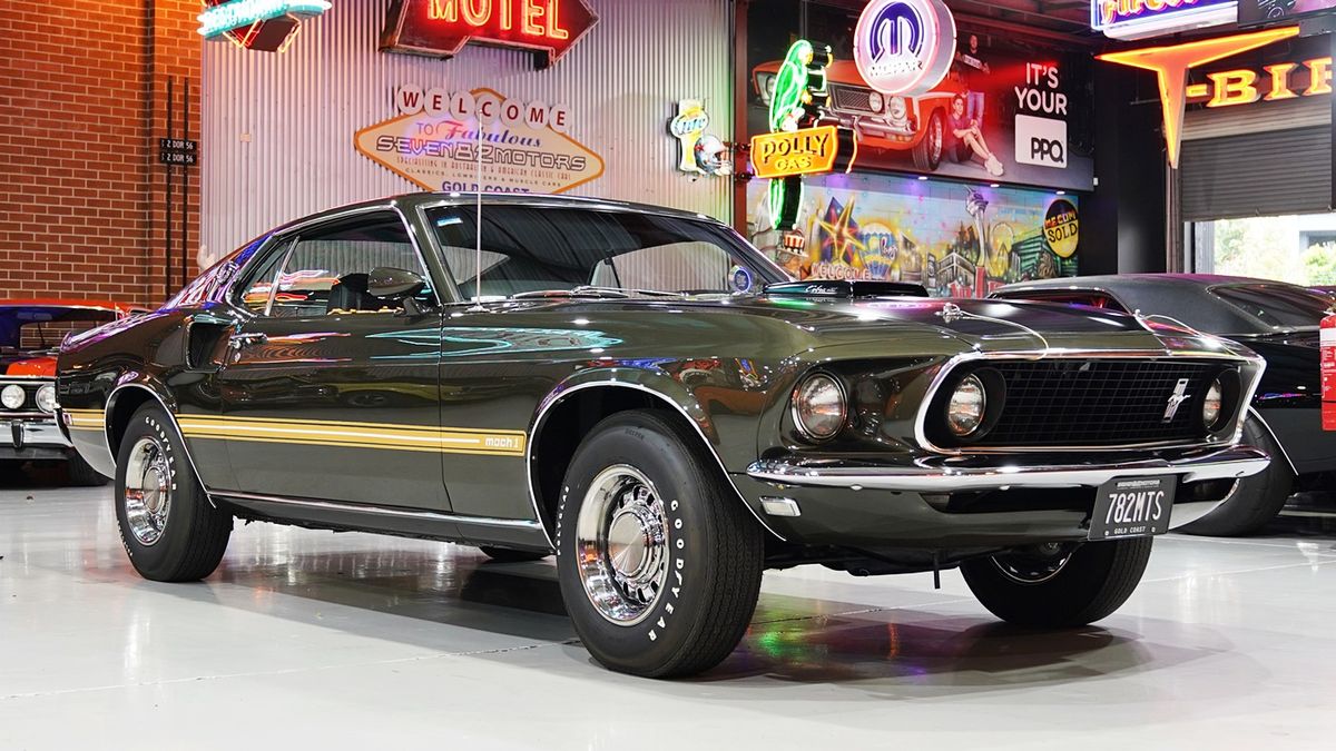 1969 Ford Mustang 428 Drag Pack Cobra jet - SEVEN82MOTORS