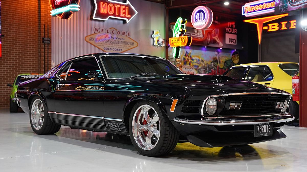 1970 RHD Ford Mustang Mach 1 with Supercharged built 290 Boss V8 ...