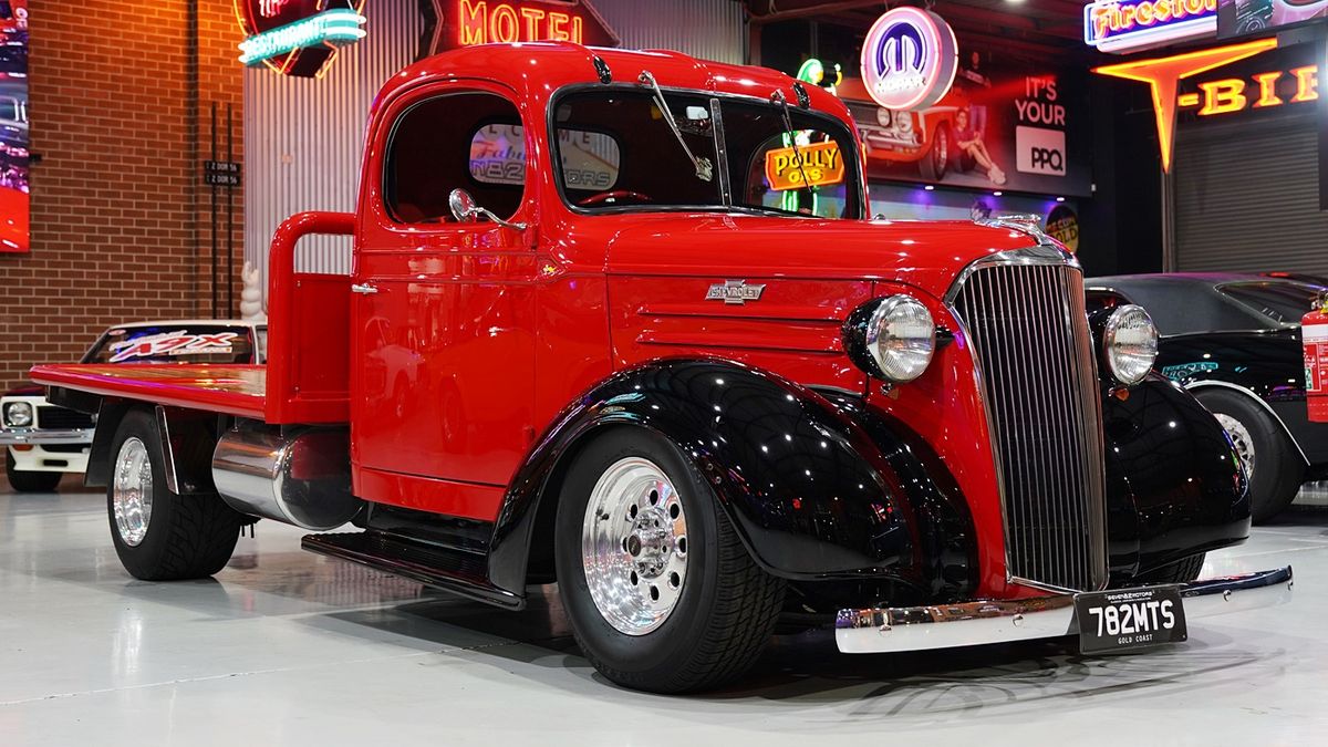 NO RESERVE! 1937 RHD CHEVY LSA PICK UP TRUCK - SEVEN82MOTORS