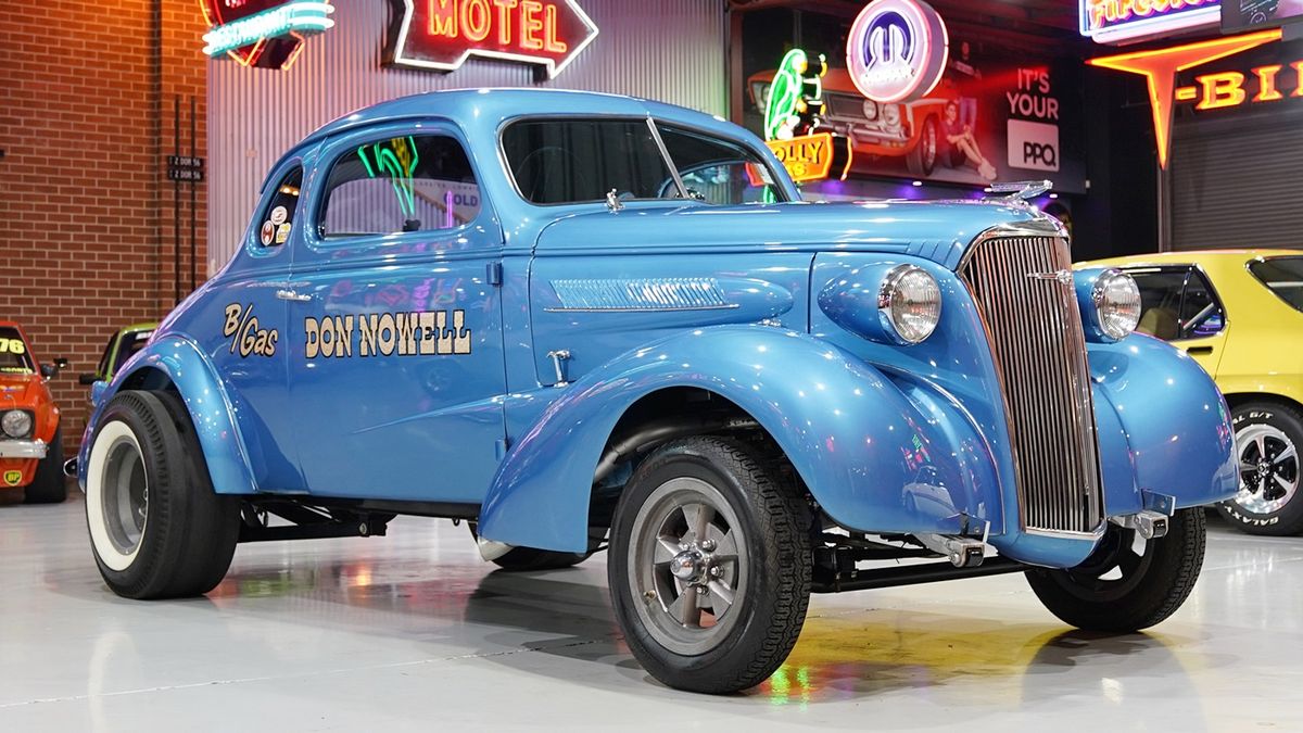 NO RESERVE! 1937 Chevrolet Gasser Don Nowells Genuine 60's B/Gas ...