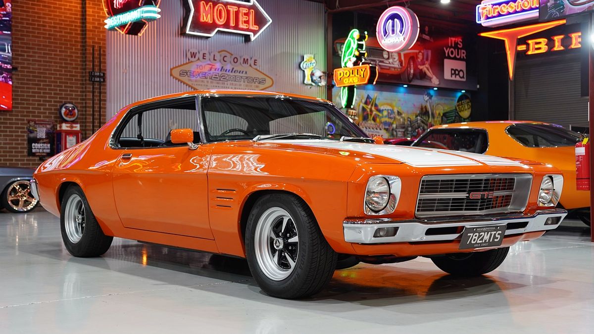 1971 Holden HQ Monaro Coupe GTS tribute - SEVEN82MOTORS