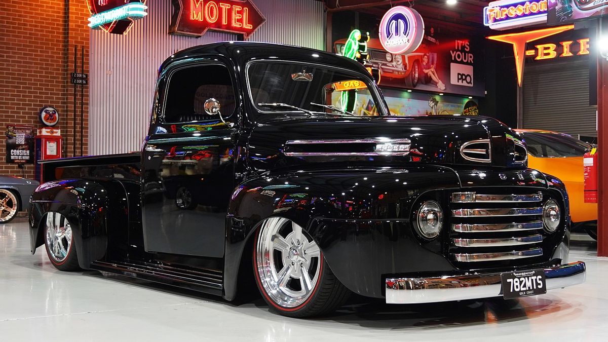 NO RESERVE! 1949 FORD F1 CUSTOM PICK UP TRUCK - SEVEN82MOTORS