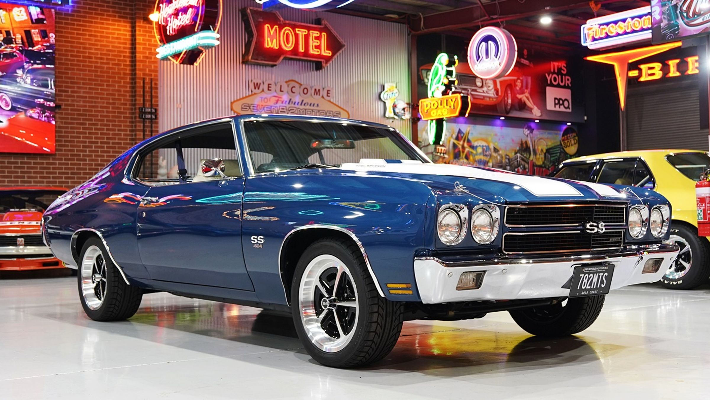 Chevelle Ss Azul 1970